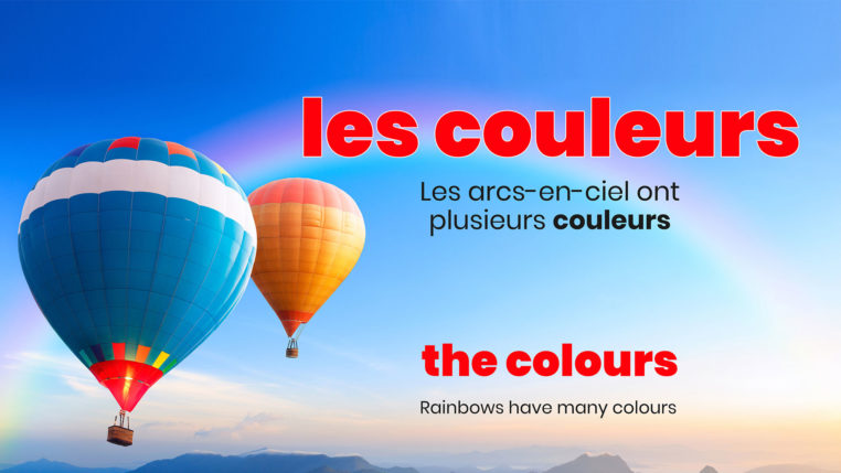 Colours in French – Slides – Multingua